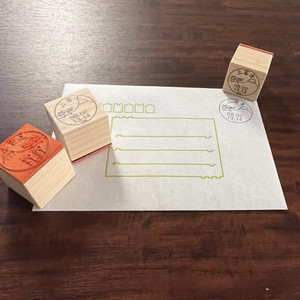 上富士郵便局 オリジナル封筒 5枚組 - -863M - BOOTH