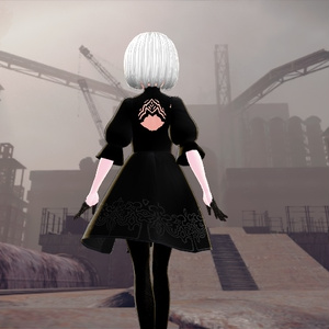 2B NIER - 【VRoid】- 2B ニーア オートマタ - kurobany - BOOTH