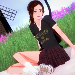 Yuka Koizumi Koikatsu character card - wegoing2hell - BOOTH