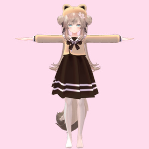 (Free VRChat Avatar) Mesmerizer Teto - silvercherry - BOOTH