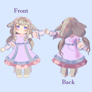 (Free VRChat Avatar) Mesmerizer Teto - silvercherry - BOOTH