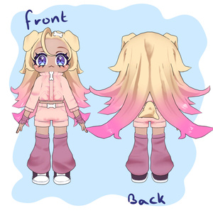 (Free VRChat Avatar) Mesmerizer Teto - silvercherry - BOOTH