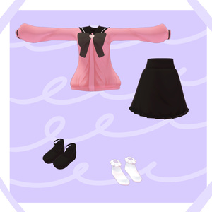 (Free VRChat Avatar) Mesmerizer Teto - silvercherry - BOOTH