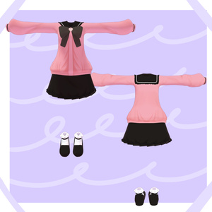 (Free VRChat Avatar) Mesmerizer Teto - silvercherry - BOOTH