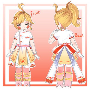 (Free VRChat Avatar) Mesmerizer Teto - silvercherry - BOOTH