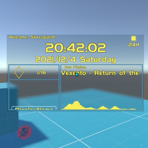 VRChat Prefab - Udon Sharp Colck Set - SVLeopard learns to U# - BOOTH