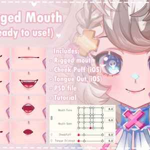 Vtuber Model Body Base Live2D Rigged & Unrigged - Мастерская VTuber ...