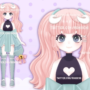 Vtuber Model Body Base Live2D Rigged & Unrigged - Мастерская VTuber ...