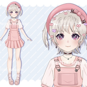 Vtuber Model Body Base Live2D Rigged & Unrigged - Мастерская VTuber ...