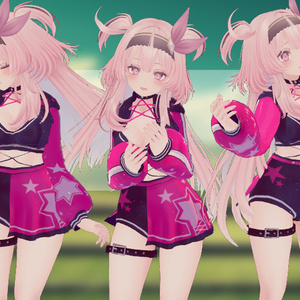 Glamrock chica and toy chica (Vrchat) (Gogoloco) - yumily16 - BOOTH