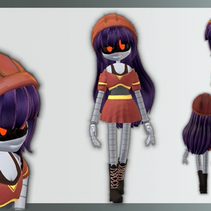 Glamrock chica and toy chica (Vrchat) (Gogoloco) - yumily16 - BOOTH