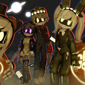 Glamrock chica and toy chica (Vrchat) (Gogoloco) - yumily16 - BOOTH