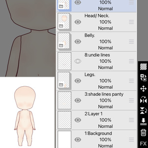 Fully cut Chibi vtuber adoptable | Ready to rig 2D model. - xiaozyen ...
