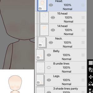 Fully cut Chibi vtuber adoptable | Ready to rig 2D model. - xiaozyen ...
