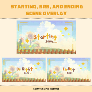 Static Free Bubble Stream Overlay ┃Streamelements, OBS, Twitch, YouTube ...