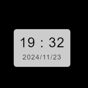 【Vtuber、配信者様向け】ネオン風デジタル時計 OBS用（秒数なし） - パンダ/panda🐼🌟 - BOOTH