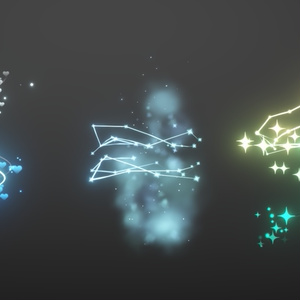 Dote Emote particles for vrchat - medice - BOOTH
