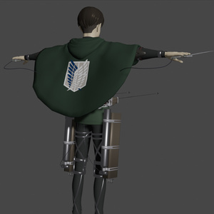 Eren Jaeger Head 3D Model – Clean Topology - DarioTSC - BOOTH