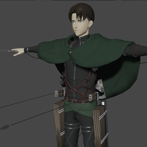 Eren Jaeger Head 3D Model – Clean Topology - DarioTSC - BOOTH