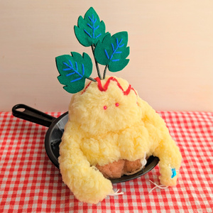 〜ひっつきマンドラゴラ〜鉄板焼ナポリタン【受注制作】 - muni猫柳 - BOOTH