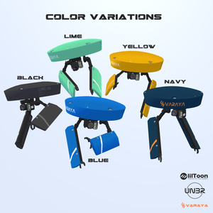 【VRChat想定】Backpack【VARAYA】 - VARAYA OnlineShop - BOOTH