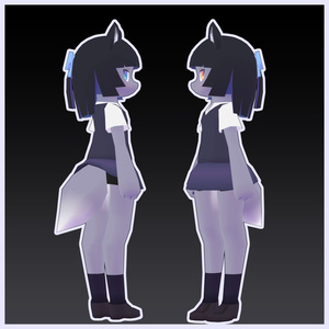 ムルル Mururu【オリジナル3Dモデル】 - Lethal Cats - BOOTH