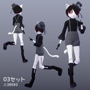 【セール中！】オリジナル3Dモデル『ムルル』 - Lethal Cats - BOOTH