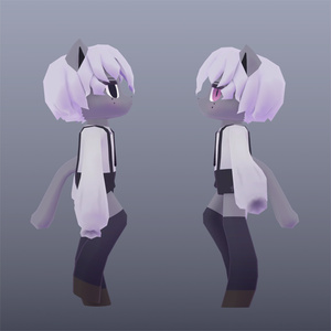 オリジナル3Dモデル『ムルル』 - Lethal Cats - BOOTH