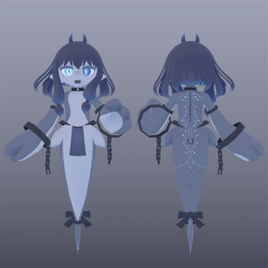 オリジナル3Dモデル『ムルル』 - Lethal Cats - BOOTH