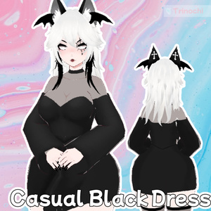 【VRoid】Kawaii Goth Outfit - trinochi - BOOTH