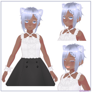 [VRoid Model] Basic Pink Cat VRoid 3D Model - junebunnyyy - BOOTH