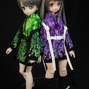 MDD（S .M.L胸）もちあし SDM size チャイナパーカー - AzukiMilk - BOOTH