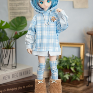 MDD（S.M.L胸）SDM size いちごパーカーワンピ - AzukiMilk - BOOTH