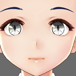 Blue / green blend Cat eye ( Vroid ) material - planetpanick - BOOTH