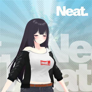 『neat.』Flight Suit & Collar - Blue_Portal - BOOTH