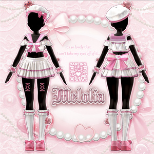 5 Set Full Pack Sall 中 Rurune [Update] - DARLING CLOTHING - BOOTH