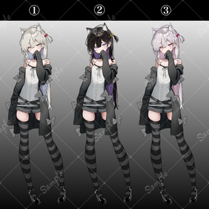 立ち絵素材10 - moff - BOOTH