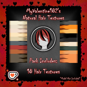 MV182's Rainbow Hair Textures - myvalentine182 - BOOTH