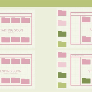 Purple Browser Stream Overlay Pack Twich, Youtube - Aesthetic - Cute ...