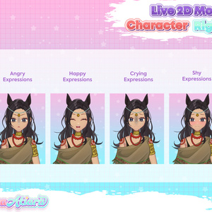 2d vtuber modelに関する人気の同人グッズ1271点を通販できる! - BOOTH