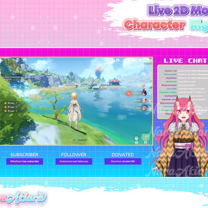 2d vtuber modelに関する人気の同人グッズ1271点を通販できる! - BOOTH