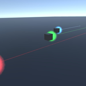 【Unity / Free】Night Vision Shader, IR Laser Particle（無料） - さめのワークス - BOOTH