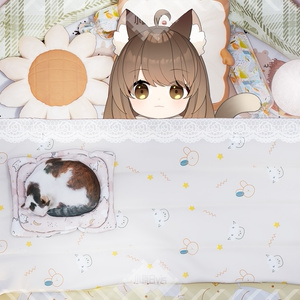 【Vtuber/動く配信背景】銀河お祝い 寝室 PV Game VTB - 暁のスタジオ - BOOTH