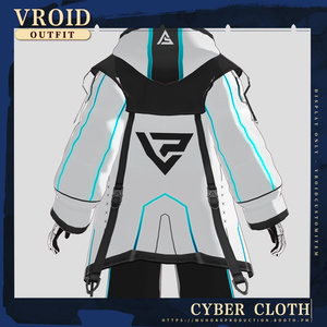 Vroid - ダウンジャケット / Down Jacket / Jeans - Wuhong Production - BOOTH