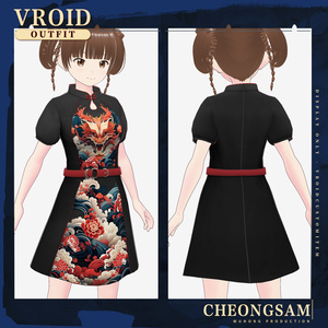 Vroid - ダウンジャケット / Down Jacket / Jeans - Wuhong Production - BOOTH