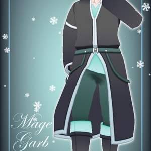 Mage Garb M (Plain) Pack - DrowningBeauty Arts - BOOTH