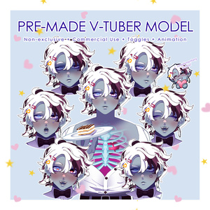 Live2D VTuber Model for Commercial Use | Non-Exclusive | Fullbody ...