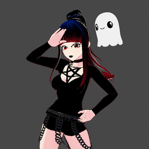 goth girl vrchat avatarに関する人気の同人グッズ86点を通販できる! - BOOTH