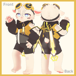 Pumkat [VRCアバタ3D] + Quest - BalPal - BOOTH