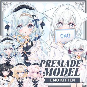 【live2d Model】Little Sea Rabbit - Cai Cat - BOOTH